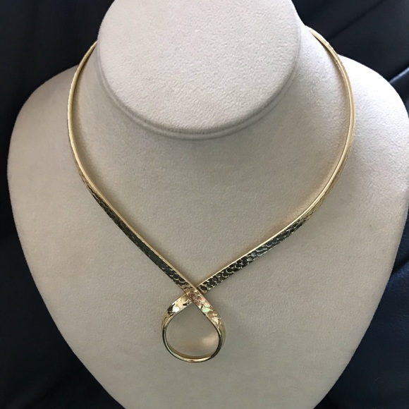 Jewelry | Beautiful Gold Statement Neck Collar | Poshmark